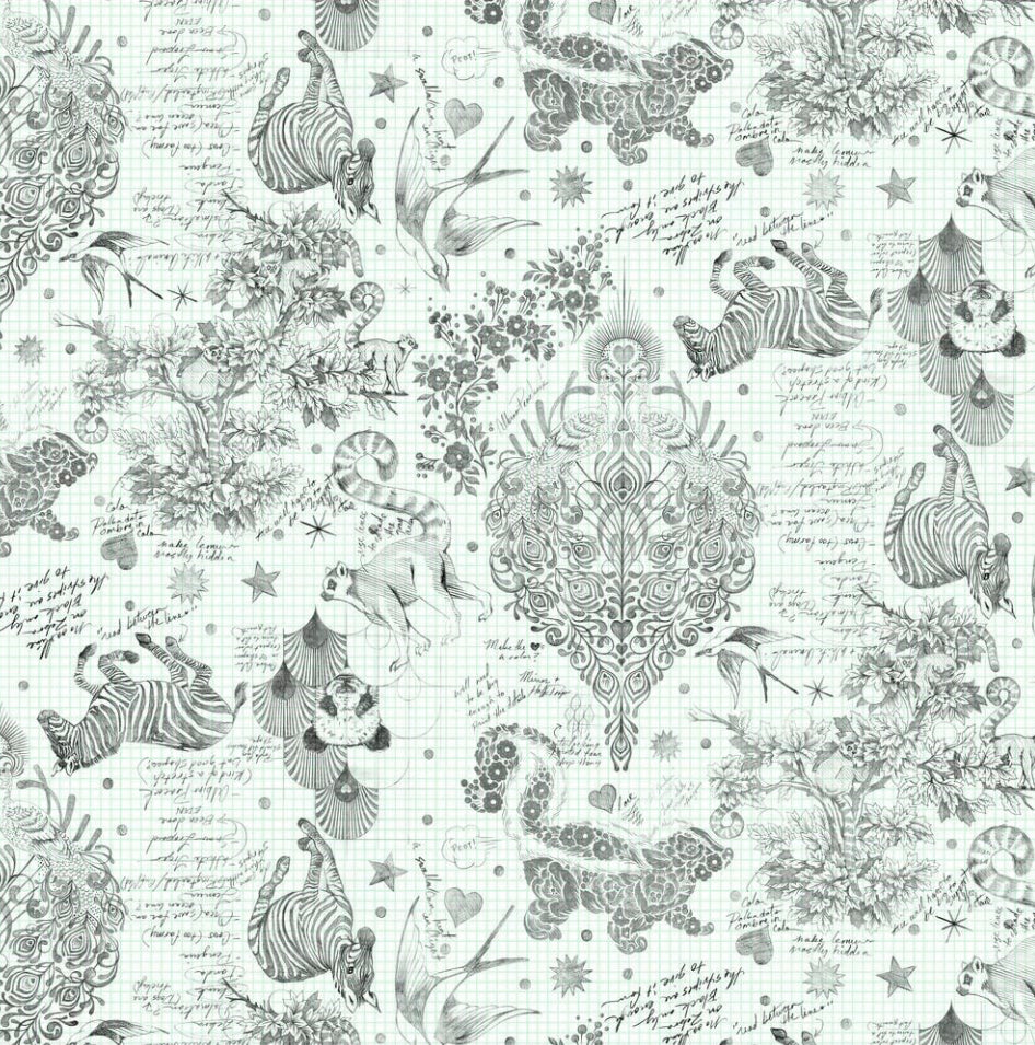 Pre order Tula Pink Linework Sketchyer Paper 108 Wideback Phoenix Fabrics