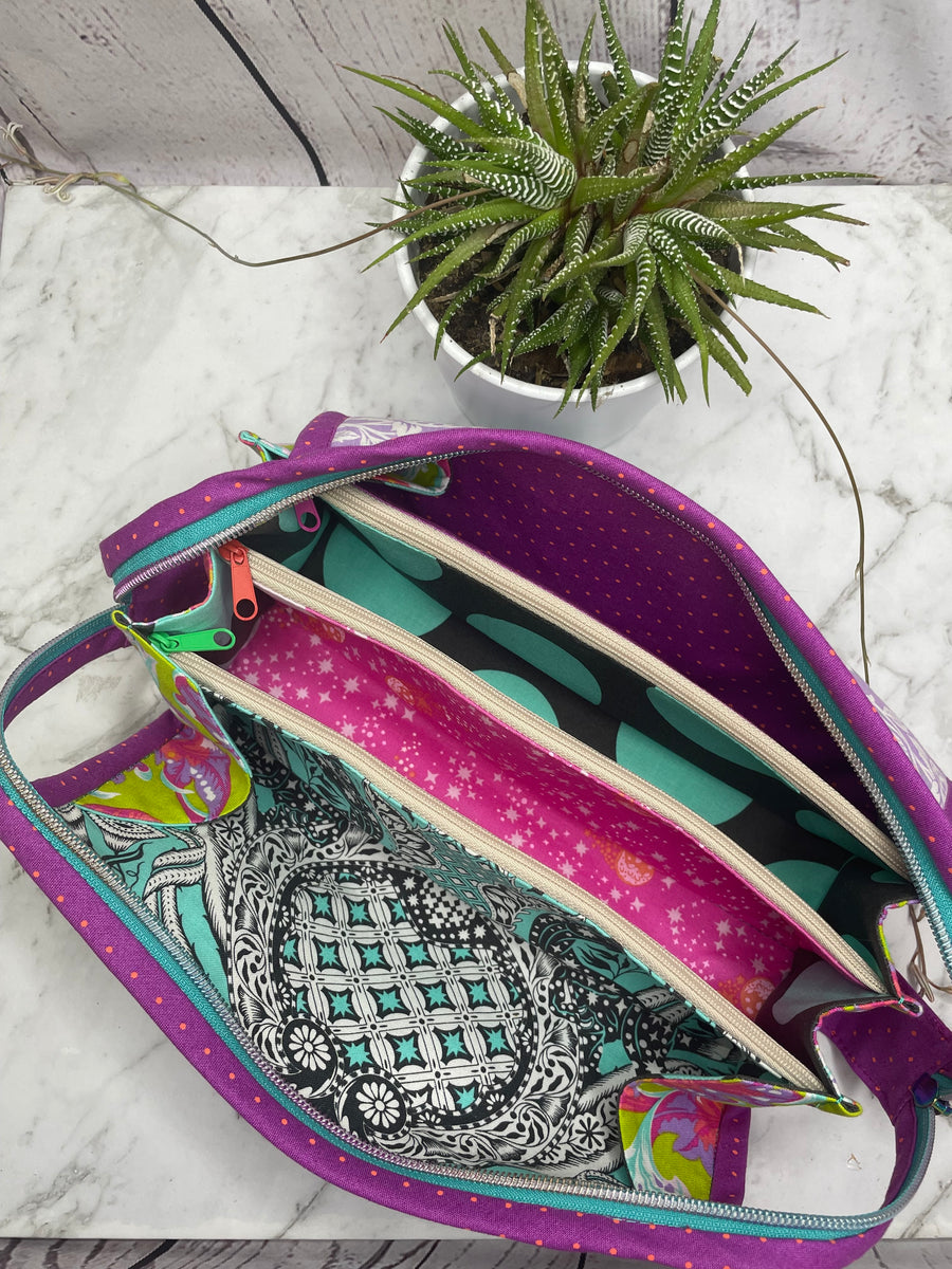 Sew Together Bag - Tula pink - Triceratops – Phoenix Fabrics